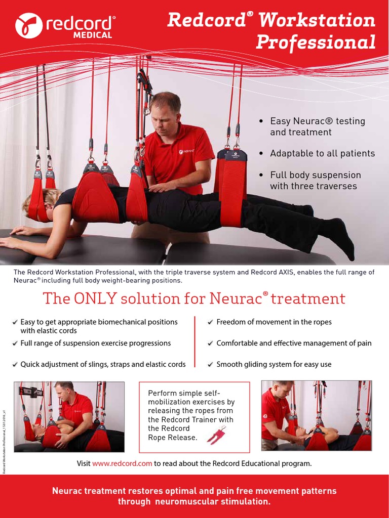 Redcord Estacion Medica | PDF | Manufactured Goods | Equipment