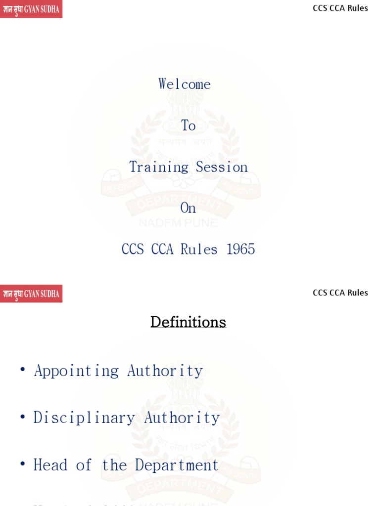 CCS CCA Rules | PDF | Appeal | Detention (Imprisonment)
