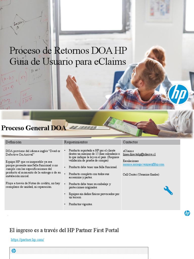 Proceso de Retornos DOA en HP | PDF | Cookie HTTP | Edad de información