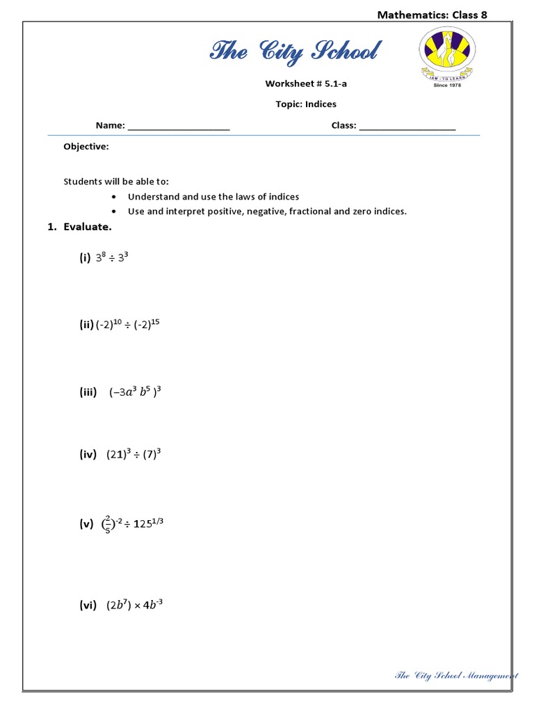 The City School | PDF