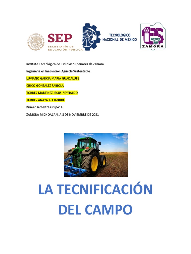 La Tecnificacion Del Campo | PDF | Agricultura | Riego La Tecnificacion Del Campo | PDF | Agricultura | Riego