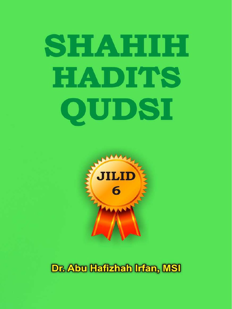 Shahih Hadits Qudsi (Jilid 6) EBS | PDF