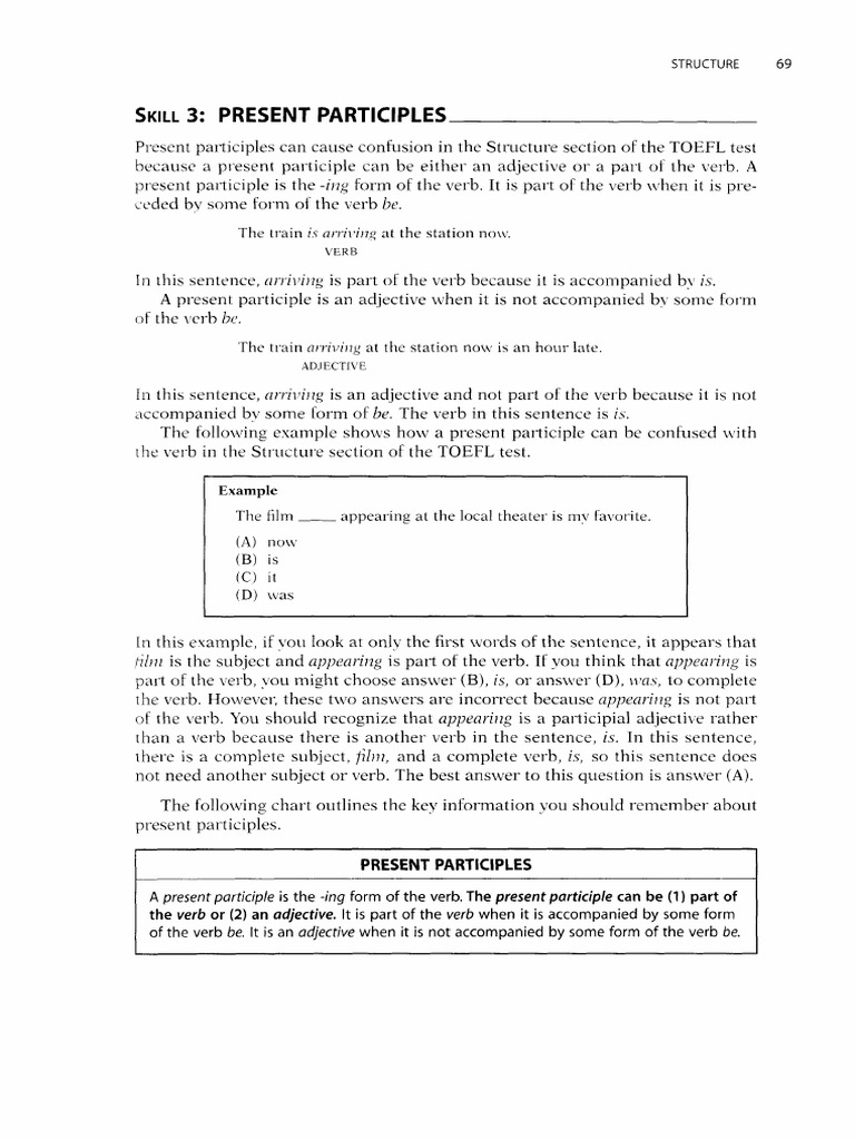 Structure (Skills 3-4) | PDF | Verb | Semantic Units