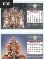 TTD Calendar 2025 | PDF