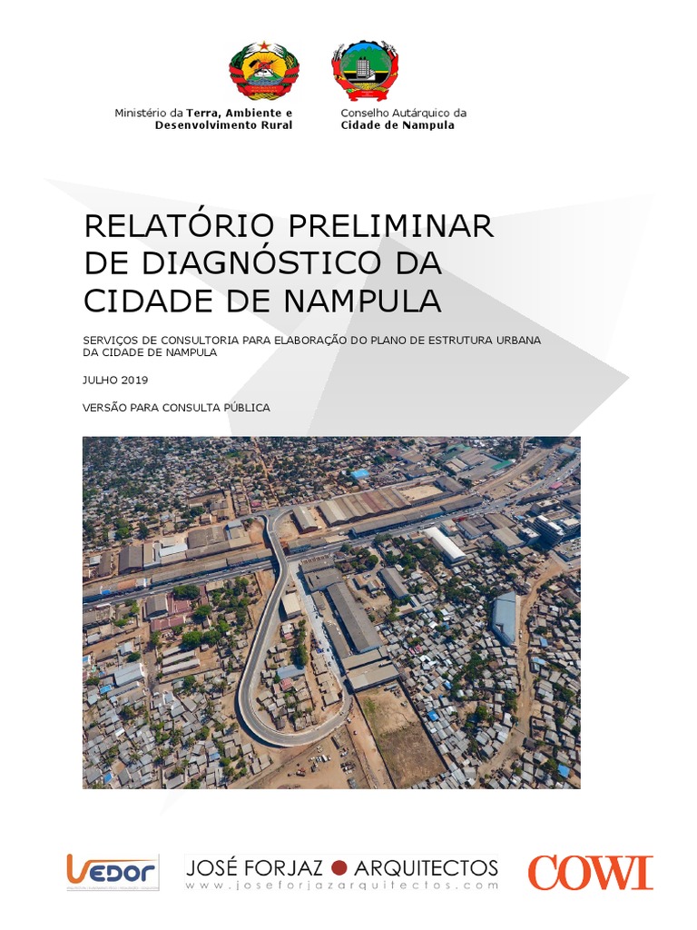 Diagnóstico da Cidade de Nampula | PDF | Cidade | Moçambique