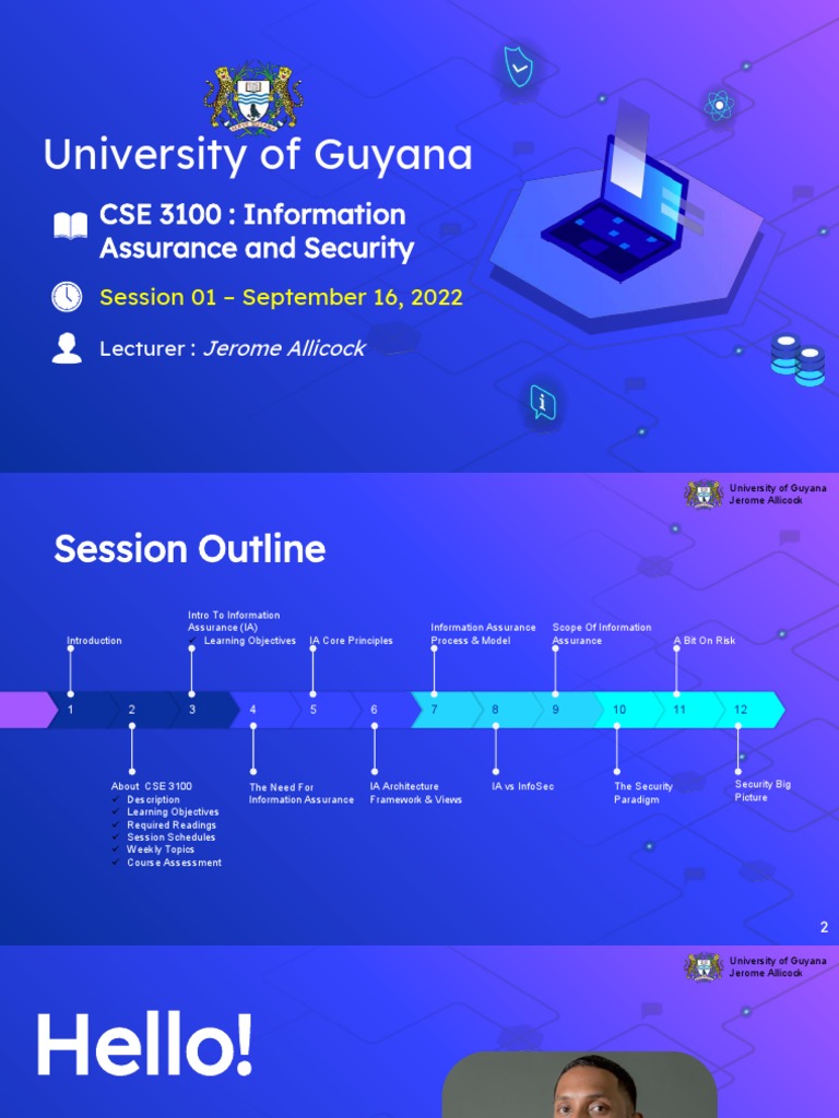 CSE3100 - Session1 | Download Free PDF | Information Security ...