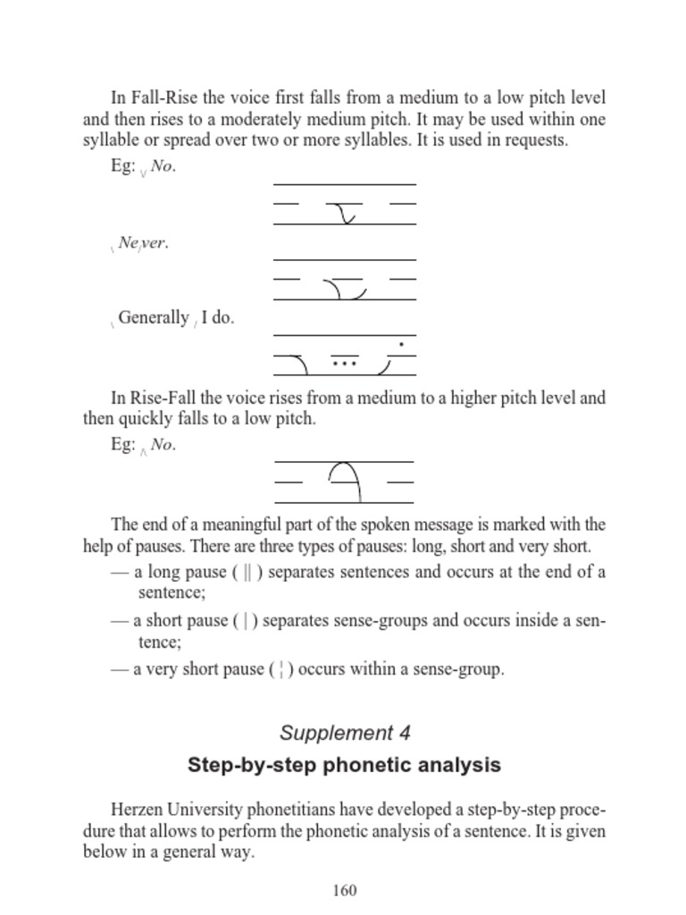 Step by Step Phonetic Analysis | PDF | Tone (Linguistics) | Syllable