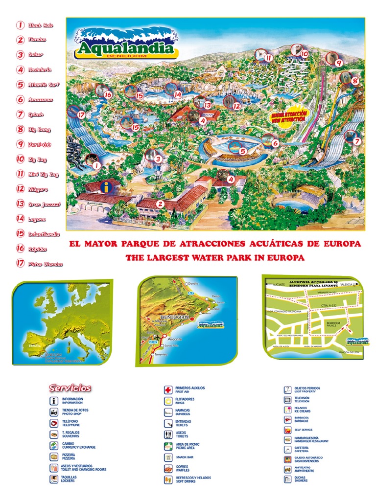 Mapa Aqualandia 010813 | PDF