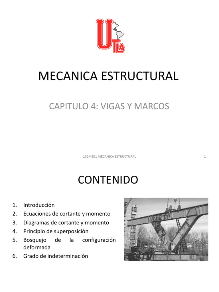 CAPITULO No.4 - Analisis de Vigas y Marcos | PDF | Viga (Estructura ... CAPITULO No.4 - Analisis de Vigas y Marcos | PDF | Viga (Estructura ...