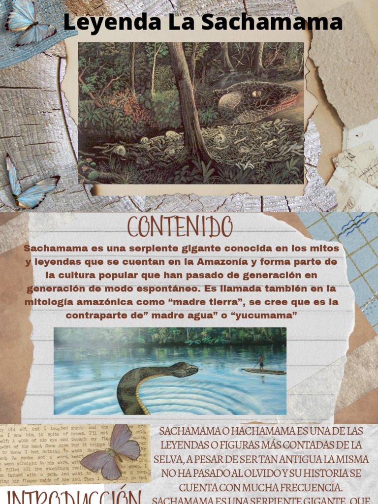 Leyenda La Sachamama | PDF