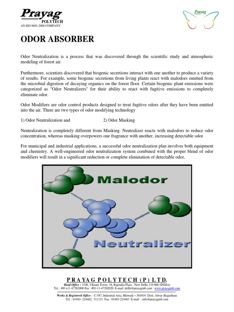 Odor Absorber Masterbatch Solutions | PDF | Odor | Polyethylene