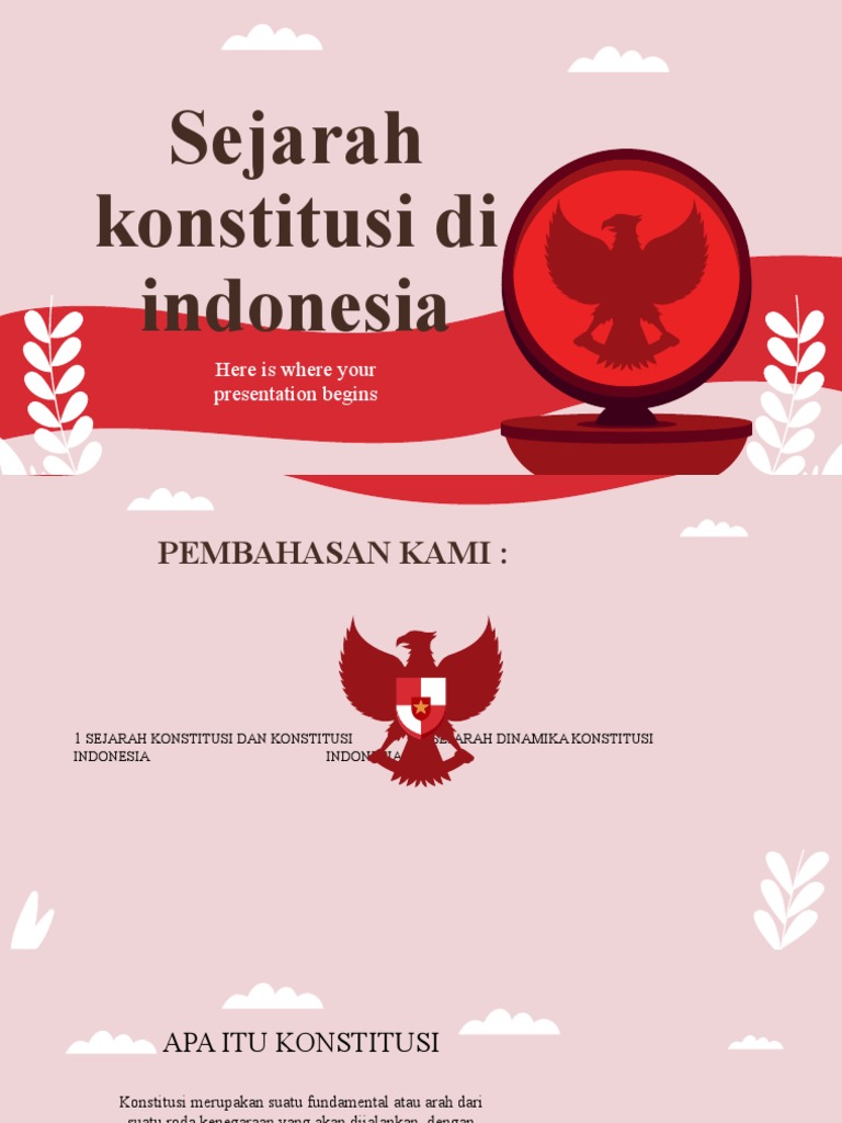 SEJARAH DINAMIKA KONSTITUSI INDONESIA | PDF