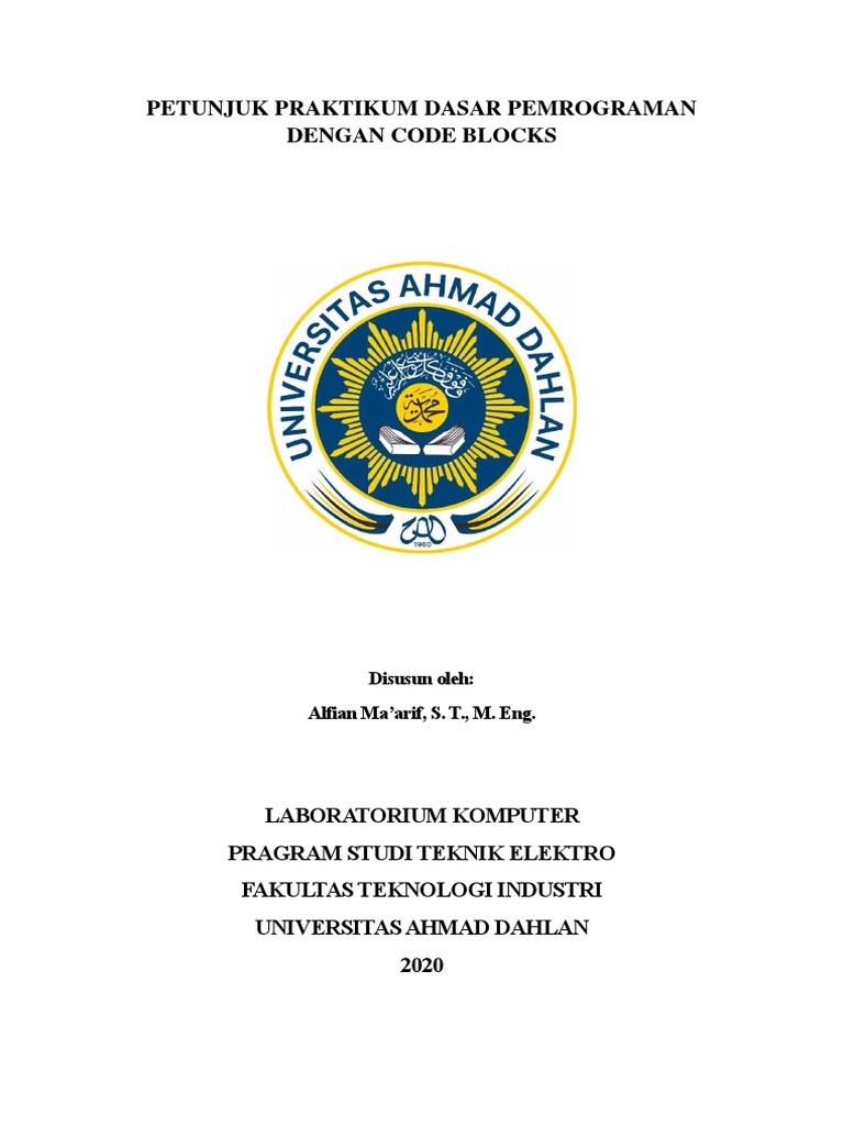 Modul Praktikum Dasar Pemrograman - 2 | PDF
