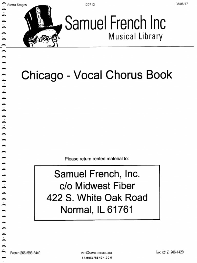 Chicago - Vocal Chorus | PDF