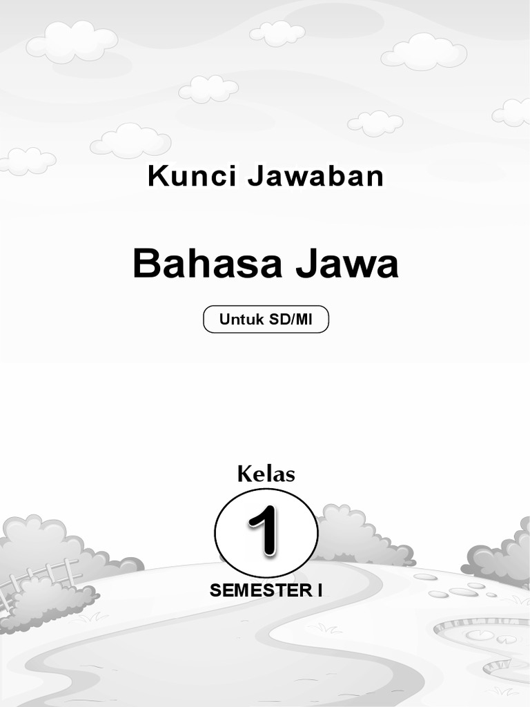 KUNCI BAHASA JAWA 1 (12hlm) | PDF