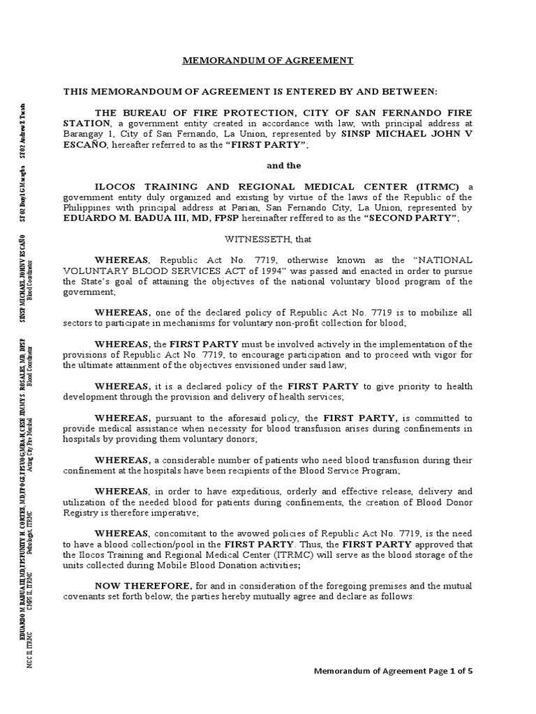 Moa Itrmc Blood Bank June 2022 | PDF | Blood Donation | Blood