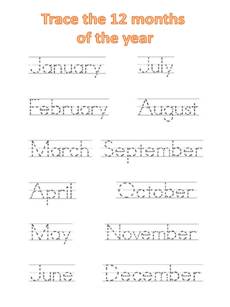 Months, Days of The Week and Weather Worksheets | PDF
