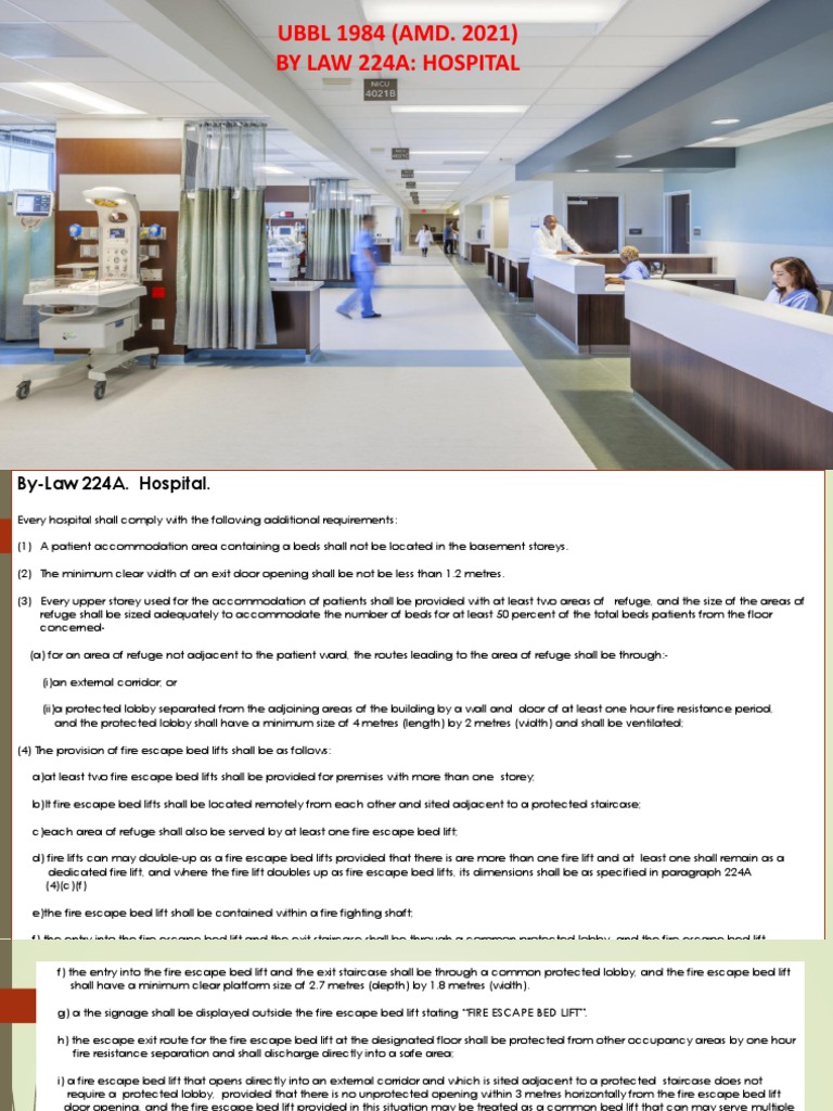 Ubbl Pindaan Hospital | PDF | Stairs | Elevator