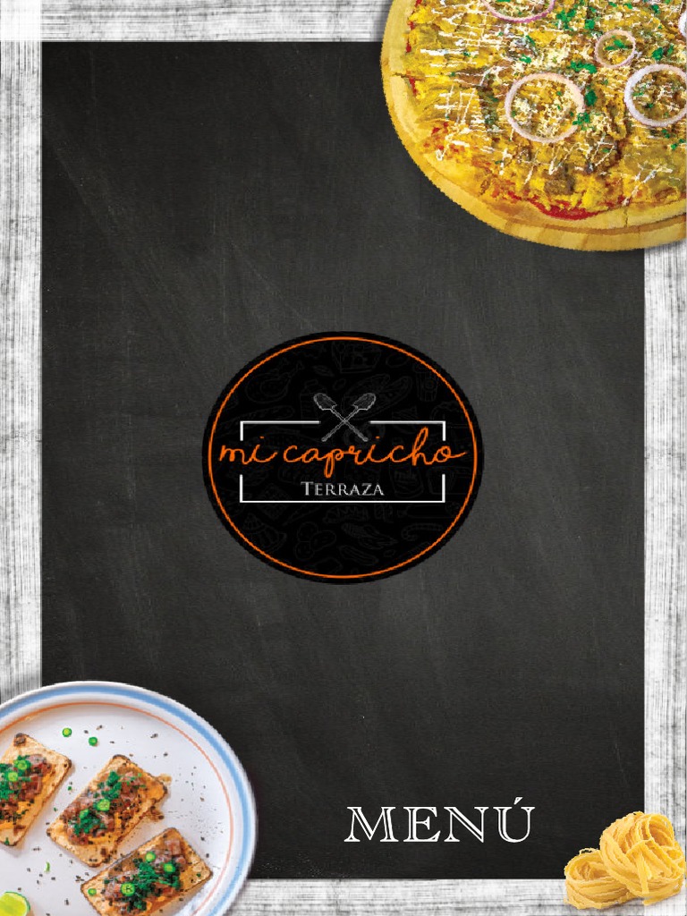 Menu Mi Capricho TERRAZA | PDF | filete | Pizza