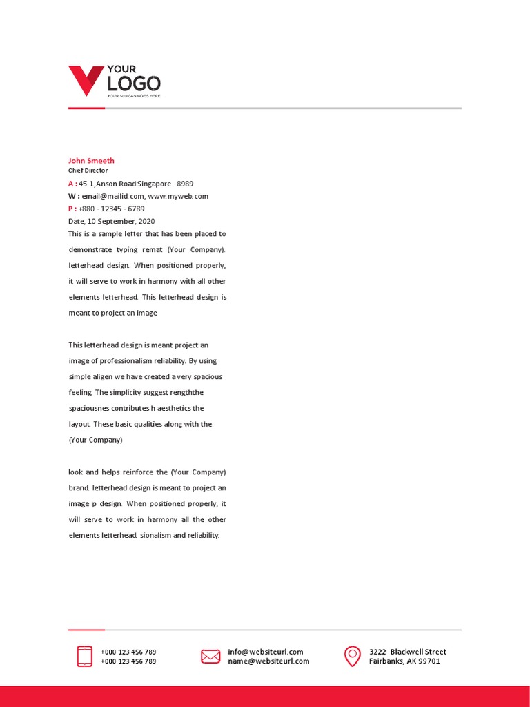Professional Security Letterhead Design | PDF | Career & Growth