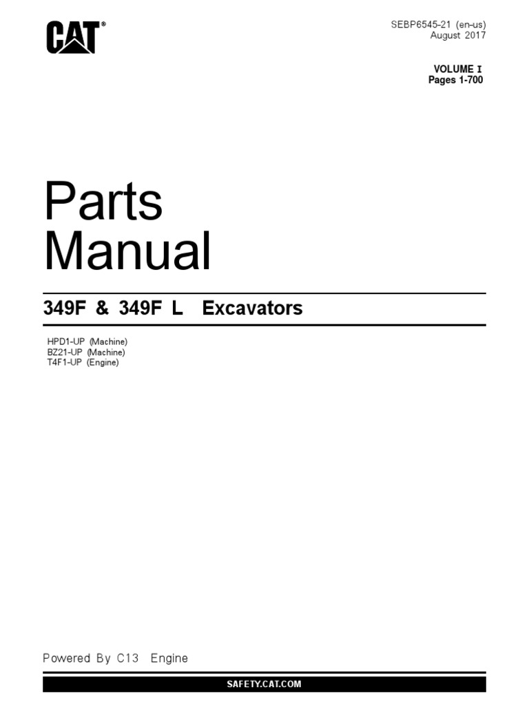 Manual de Partes 1-349F | PDF | Automotive Technologies | Engine Technology