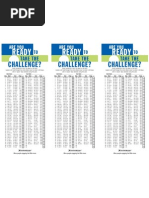 Professor Grant Horner Bible Reading Plan Checklist | PDF | Books Of ...