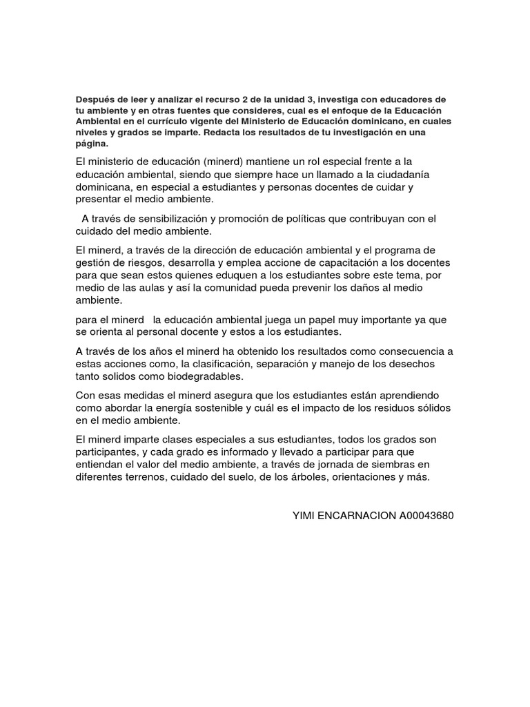 ENCARNACION YIIMI - Unidad 3. Actividad 2. | PDF | Tecnología
