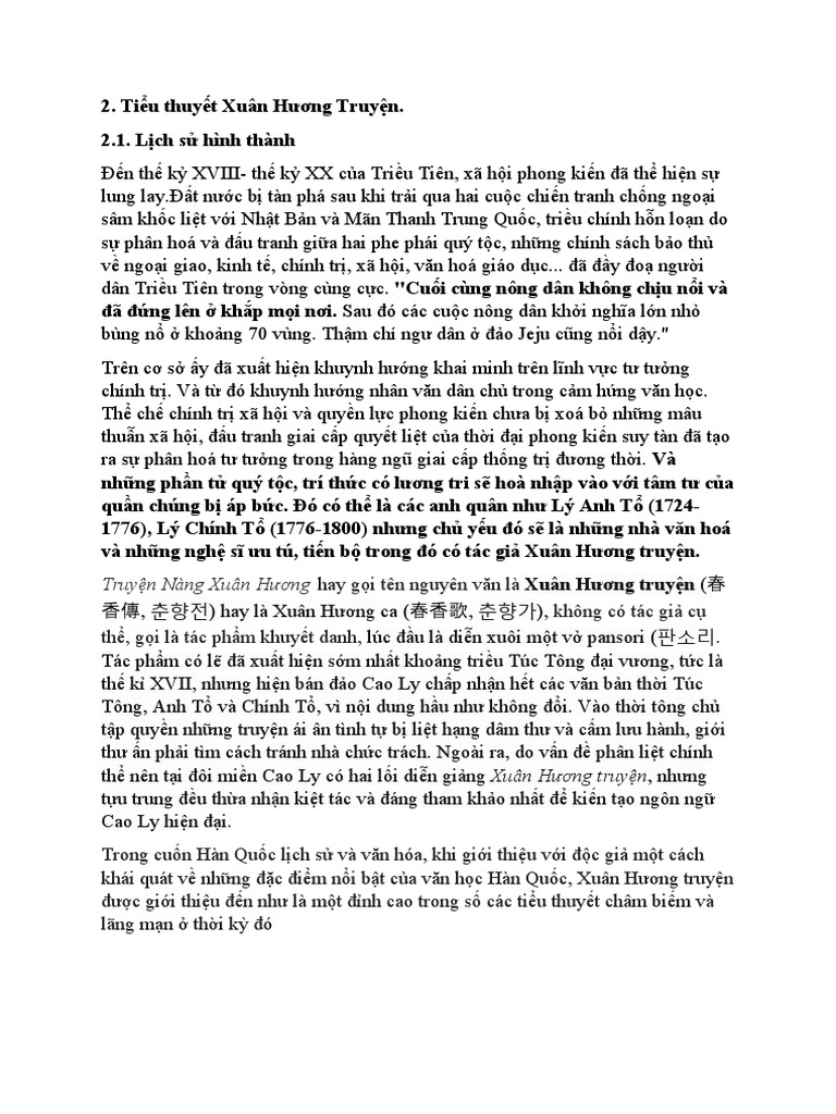 Xuan Huong Truyen | PDF