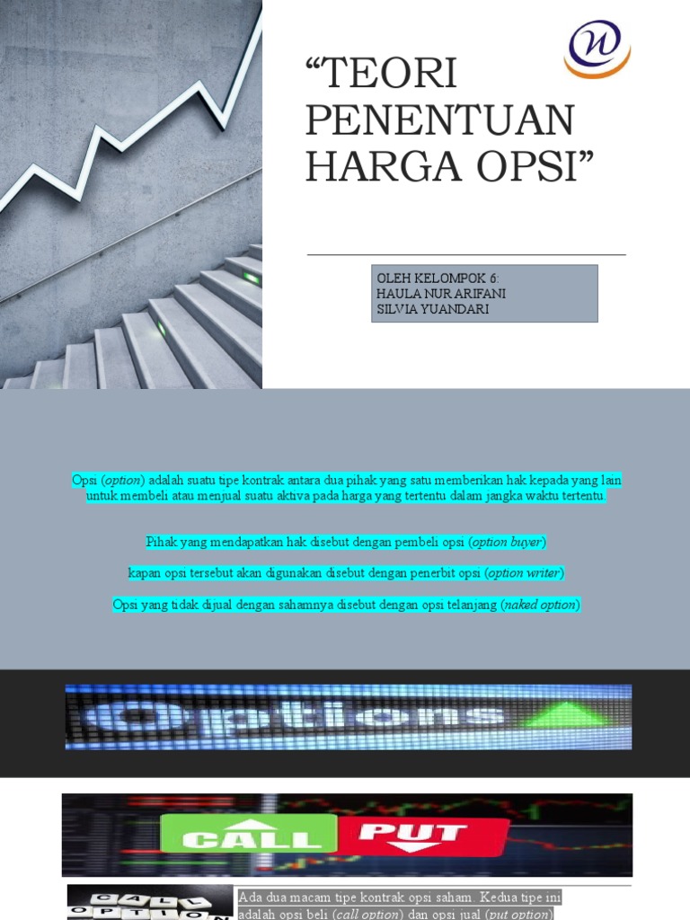 Teori Penentuan Harga Opsi | PDF