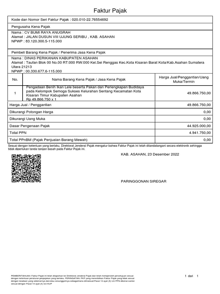 Cv. Bra 4 | PDF | Pengelolaan Keuangan & Uang