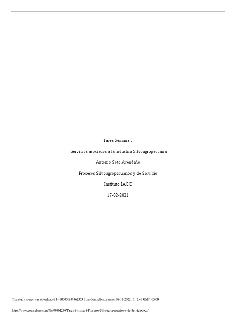 Tarea Semana 8 Procesos Silvoagropecuarios y de Servicio | PDF | Riego | Calcio