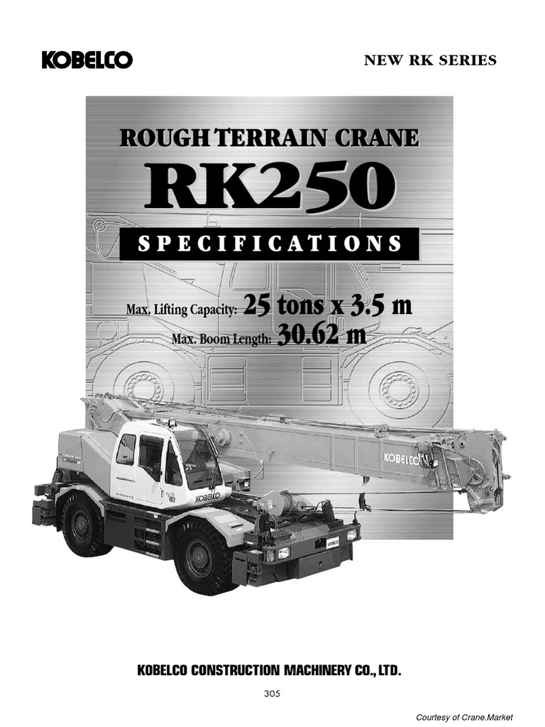 Kobelco rk250 5 1 | PDF | Crane (Machine) | Transmission (Mechanics)