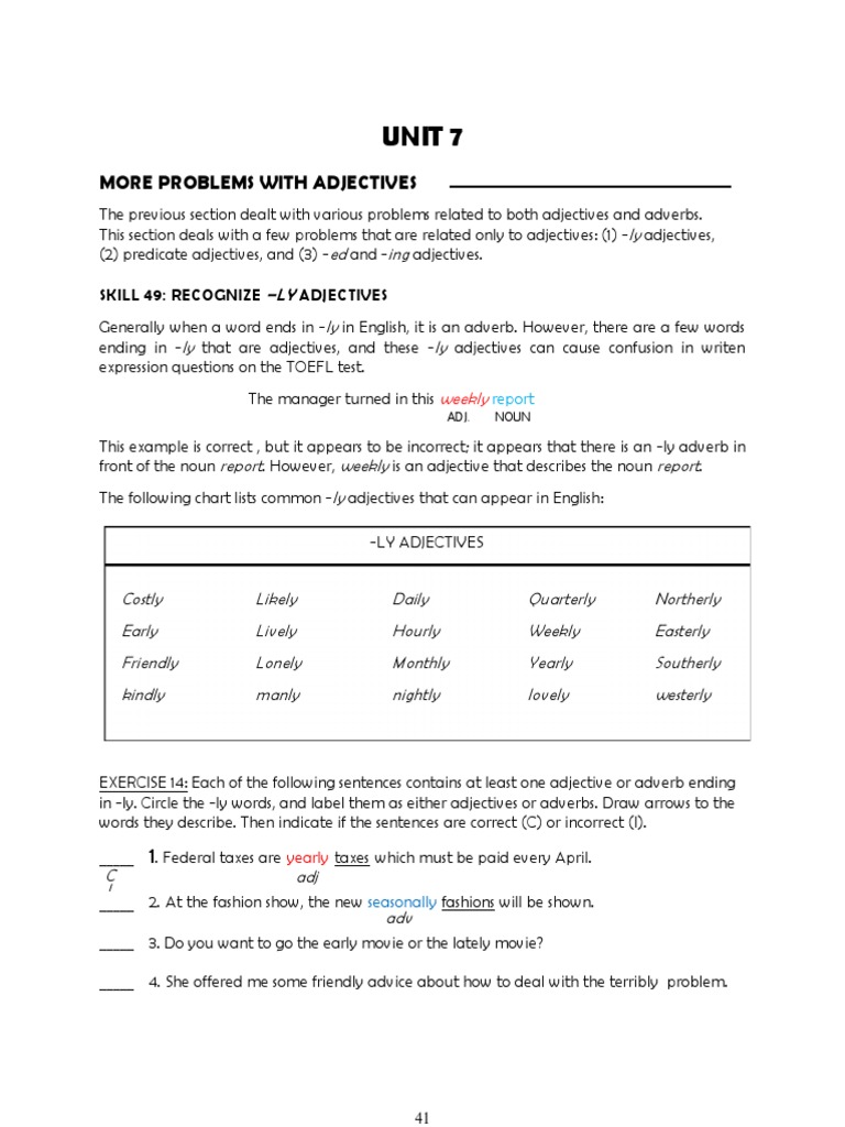 Module 3 7 | PDF | Adjective | Verb
