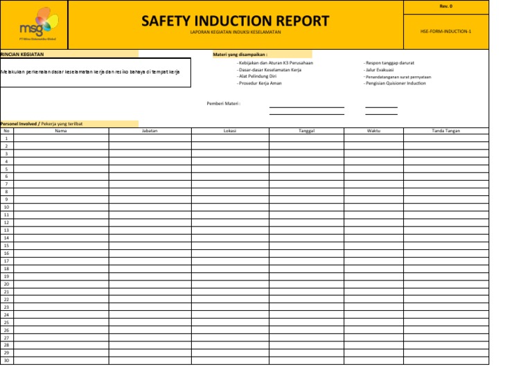 Form Induction | PDF