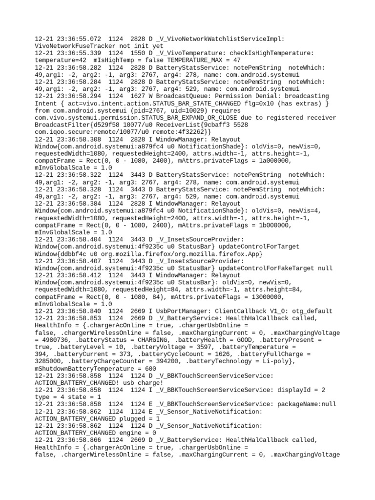 Log | PDF | Computer Architecture | System Software
