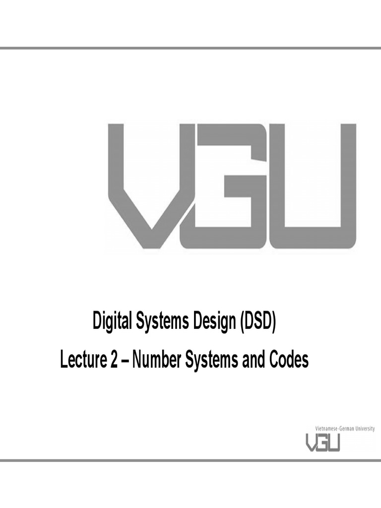Number Systems and Codes Overview | PDF | Binary Coded Decimal | Bit