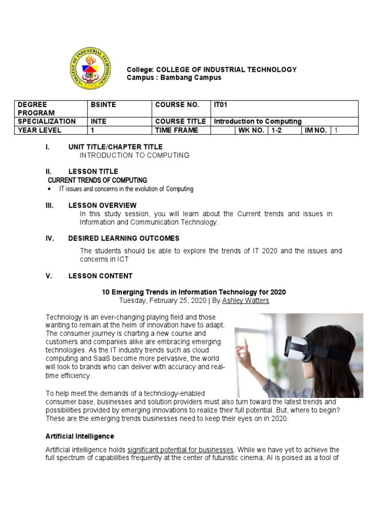 Module 2 Intro To Comp | Download Free PDF | Internet Of Things | Internet Module 2 Intro To Comp | Download Free PDF | Internet Of Things | Internet