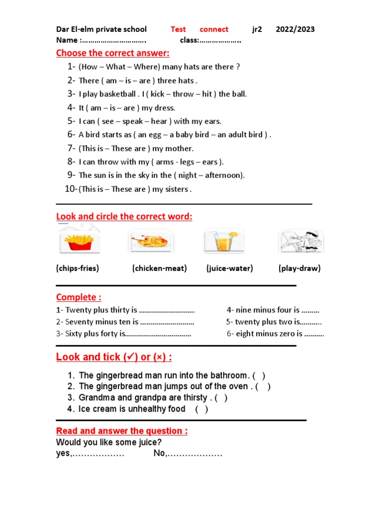 Test Connect 2 | PDF | Games & Activities | Language Arts & Discipline