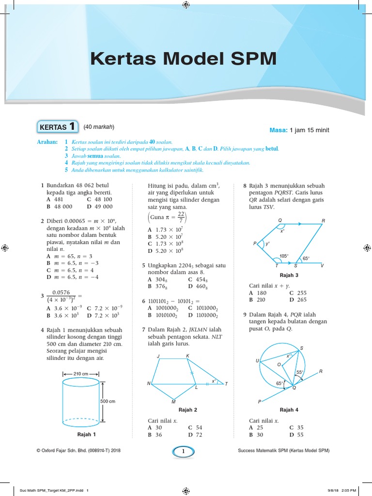 Kertas Model SPM | PDF