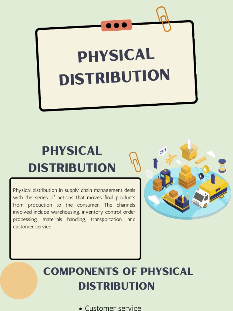 Physical Distribution | PDF | Transport | Logistics