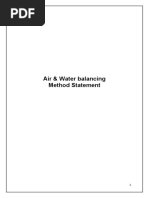AHU Checklist | PDF | Duct (Flow) | Hvac