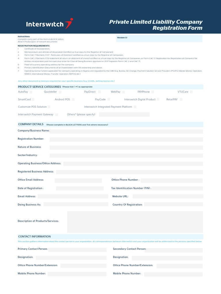 Private KYC Reg Form | PDF | Identity Document | Business