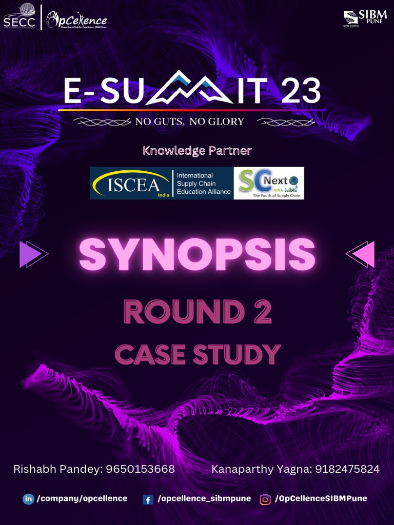 SynOpsis Round 2 Case | PDF | Virtual Reality | Visualization (Graphics)