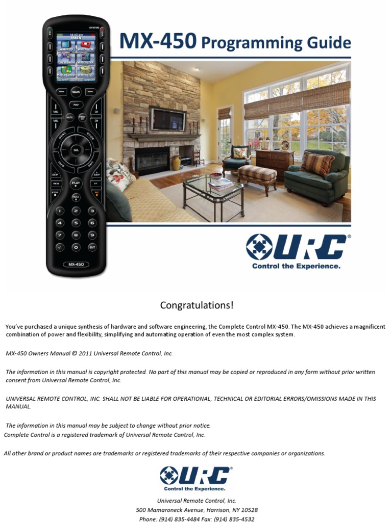 Control Universal | PDF | Menu (Computing) | Icon (Computing)