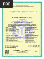 TESDA Sample Training Certificate | PDF | Computer Science | Computer ...