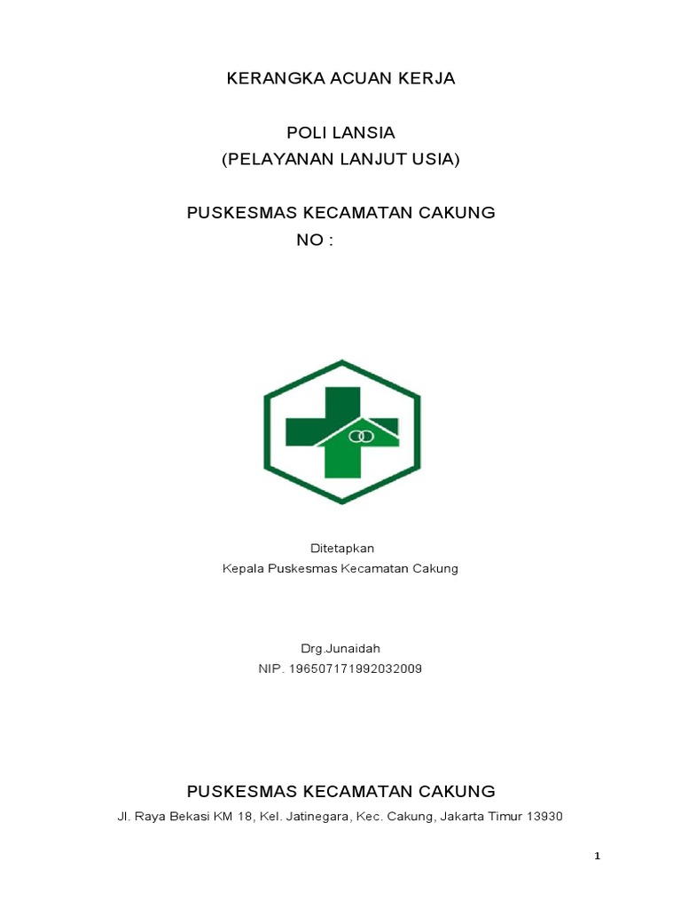 KAK Poli Lansia 2022 | PDF