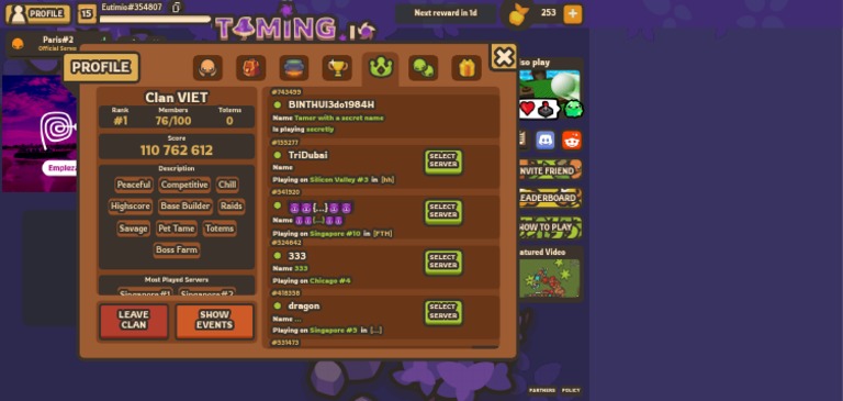 Taming - Io - The Online Multiplayer Survival Game With Pets! 2 | PDF ...