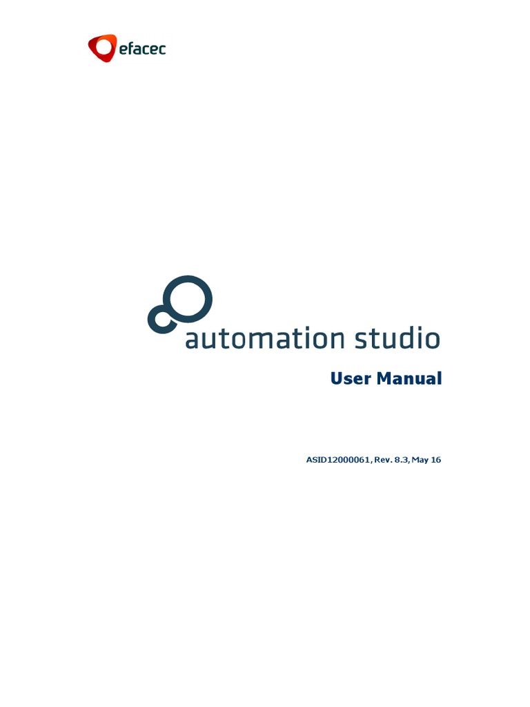 Automation Studio User Manual | PDF | Version Control | Computer File