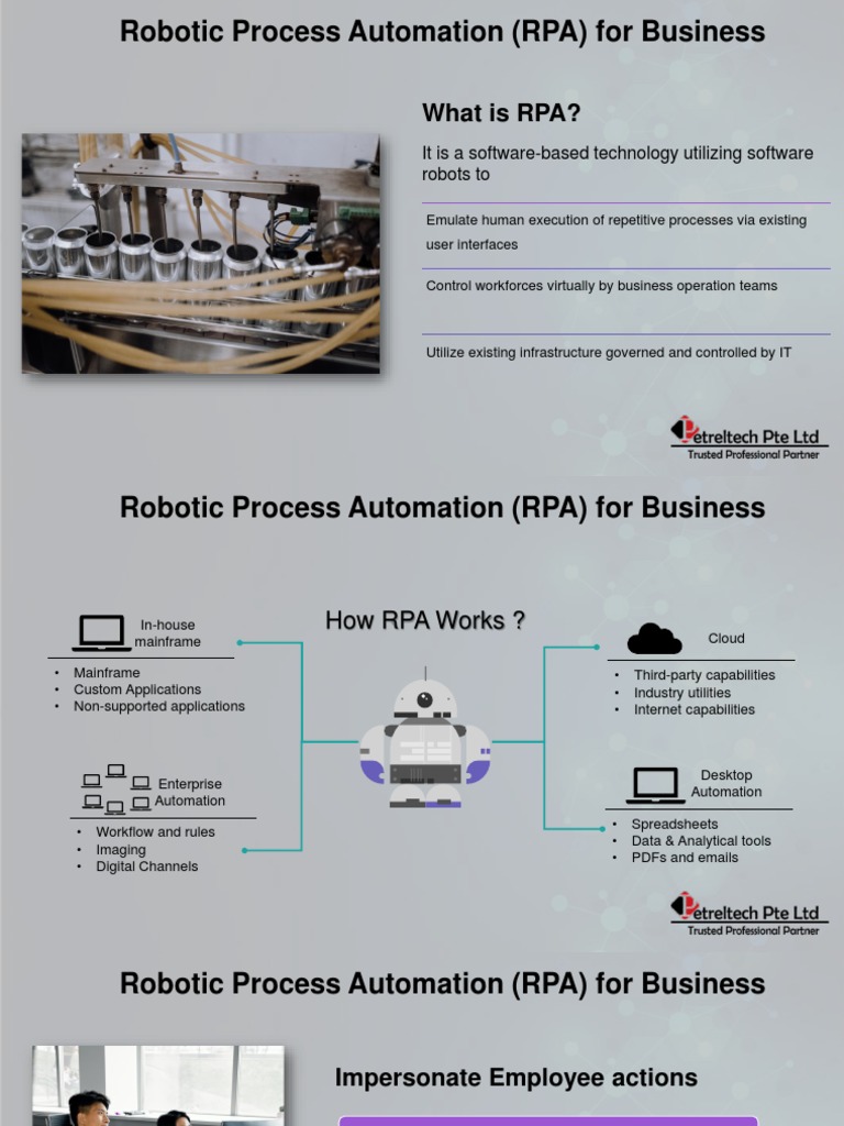 How Rpa Works Pdf Information Age Computer Science