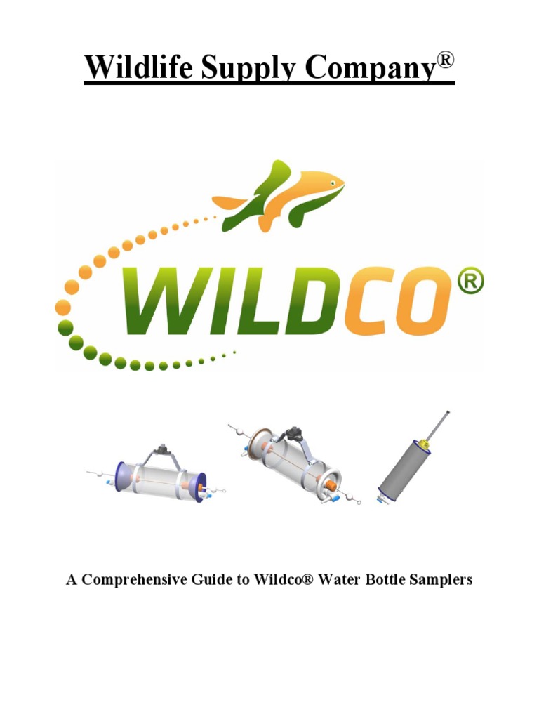 Wildco Water Bottle Guide | PDF | Sterilization (Microbiology) | Water